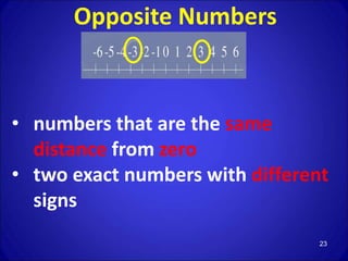 Absolute Value Notes | PPTX