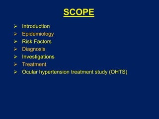 Ocular Hypertension | PPT | Eye and Vision Conditions | Diseases and ...