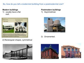history of contemporary architecture - 20. Post Modern Movement, High ...