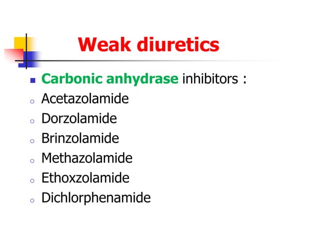 20.Diuretics & Antidiuretics.ppt | Chemistry | Science