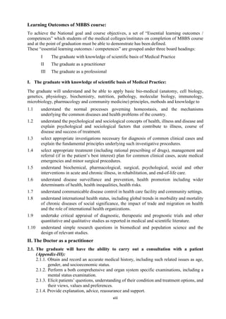 20. MBBS CURRICULUM.pdf MEDICAL SCIENCE RESEARCH & DEVELOPMENT | PDF