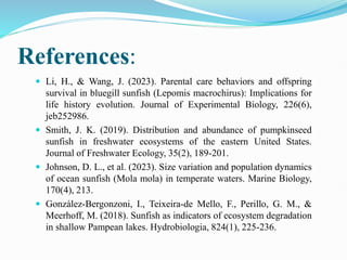 Sunfish: Introduction, Morphology & it's Characteristics. | PPTX