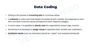 Research 101: Quantitative Data Preparation | PDF
