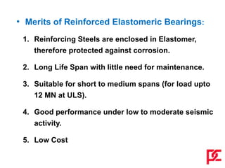 DESIGN OF BEARINGS ANJANEYULU bridge bearing | PPT