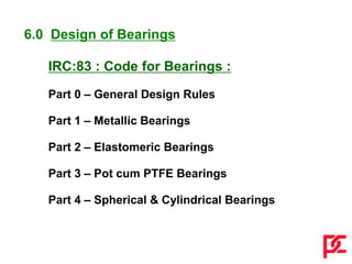 DESIGN OF BEARINGS ANJANEYULU bridge bearing | PPT
