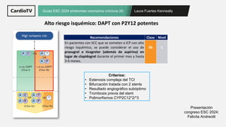Guías ESC 2024 síndromes coronarios crónicos (II) | PDF