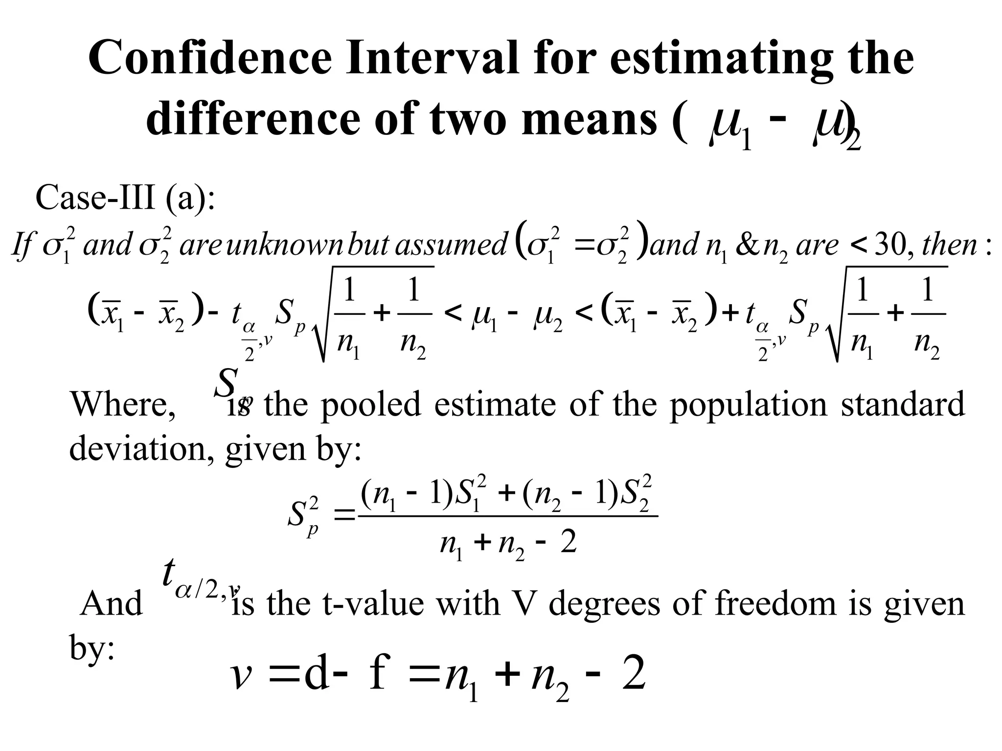 . Estimation Of Parameters presentation pptx | PPTX