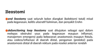 Intestinal stoma powerpoint illeostomy colostomy | PPTX