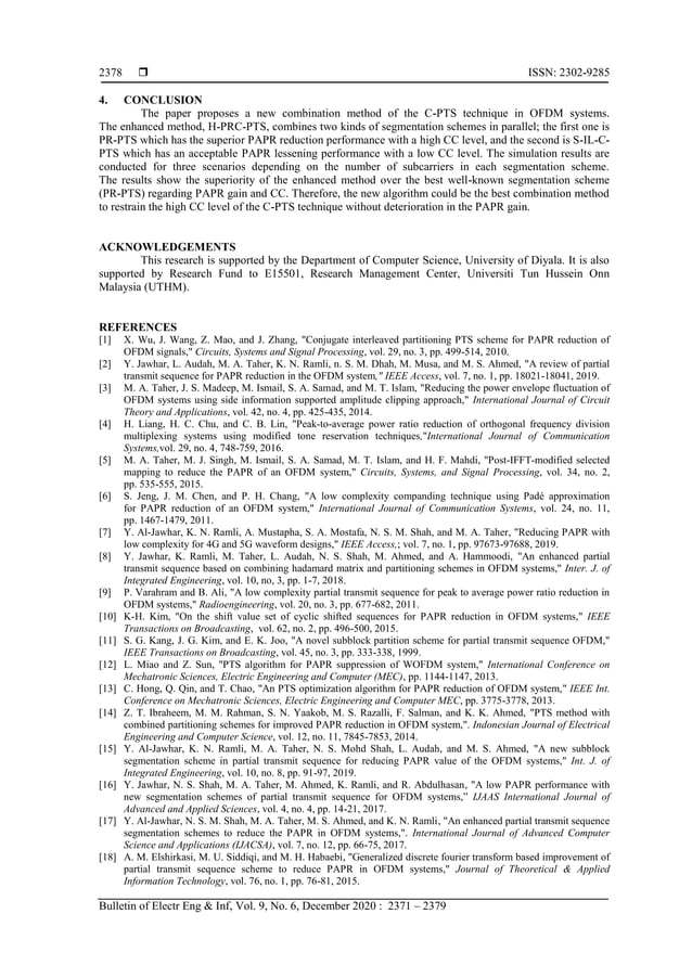 A Low Complexity Partial Transmit Sequence Approach Based On Hybrid