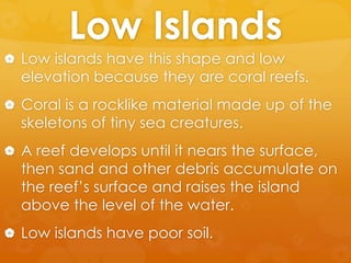 The Pacific Islands Physical Geography20.3 | PPTX