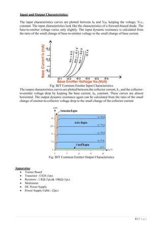 Study of Transistor Characteristics in Common Emitter Amplifier.pdf