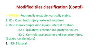 classification of pelvic fracture | PPTX