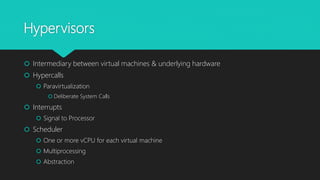 Analysis of Monolithic and Microkernel Architectures - Towards Secure Hypervisor Design | PPTX ...