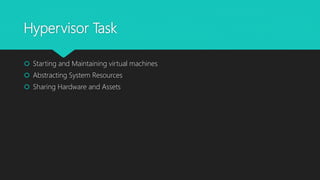 Analysis of Monolithic and Microkernel Architectures - Towards Secure Hypervisor Design | PPTX ...