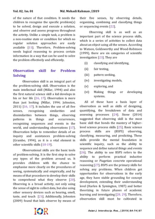 21st Century Skill “Problem Solving”: Defining the Concept | PDF