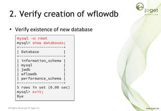 Joget Workflow v6 Training Slides - 20 - Basic System Administration | PPT
