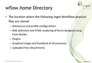 Joget Workflow v6 Training Slides - 20 - Basic System Administration | PPT