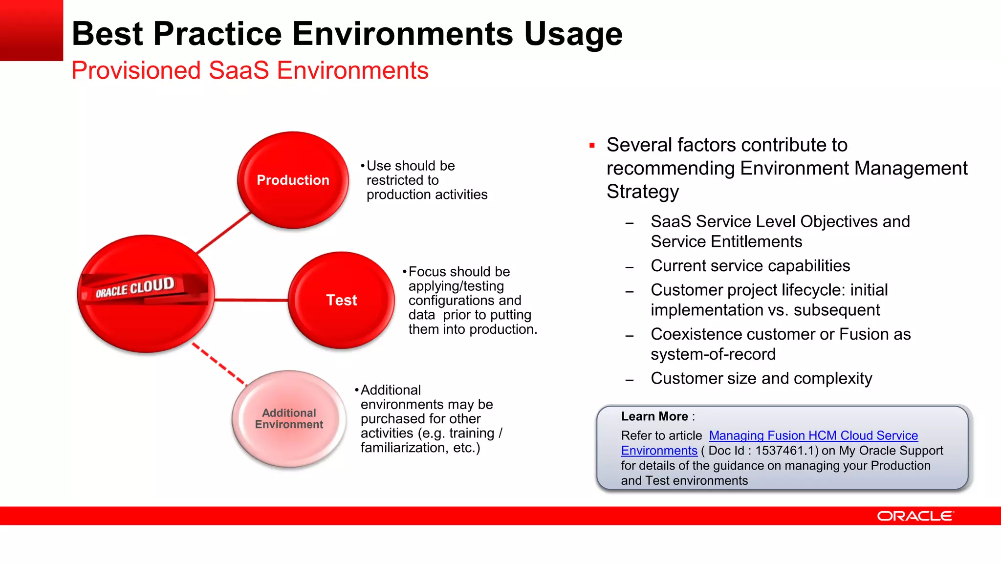 20 best practices for fusion hcm cloud implementation | PDF