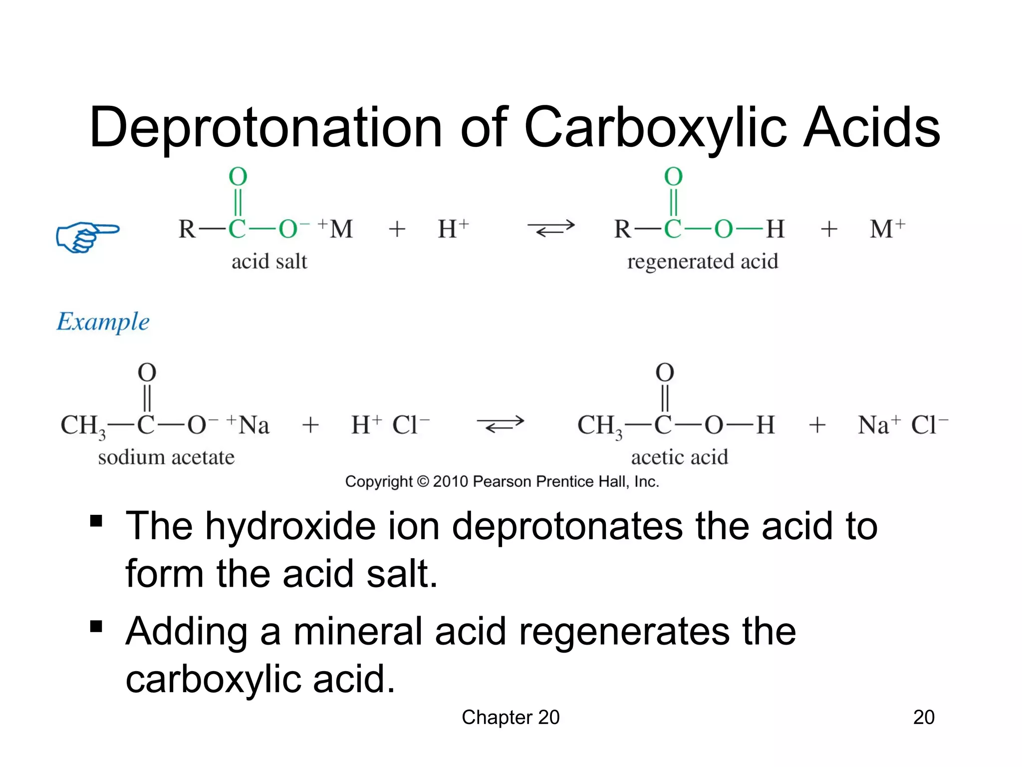 20 - Carboxylic Acids - Wade 7th | PPT