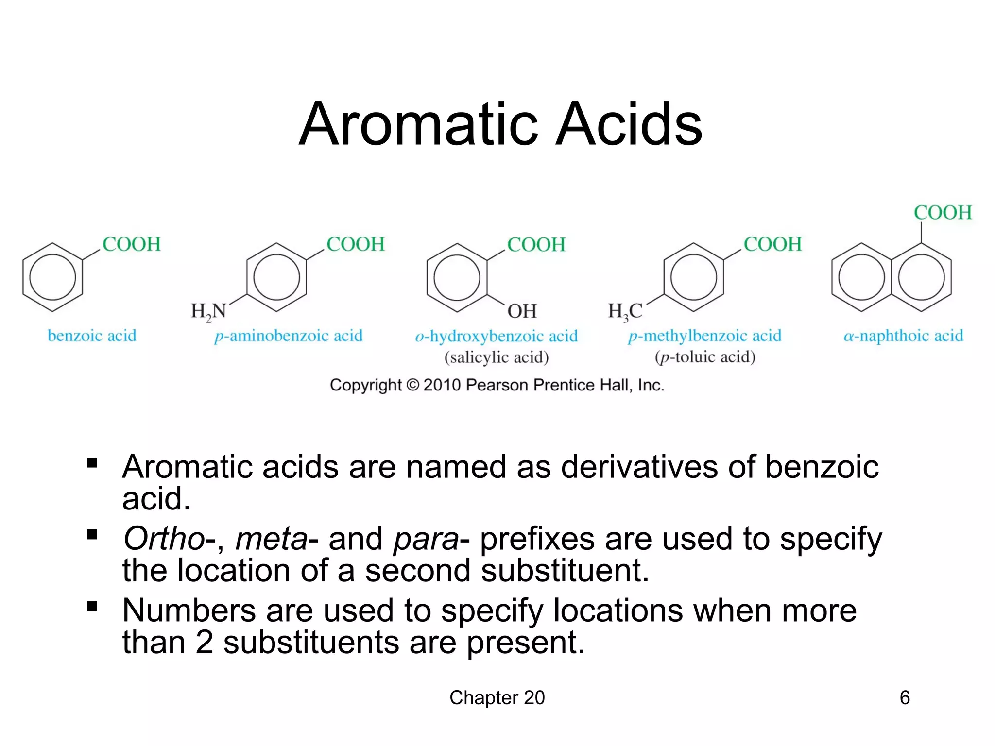 20 - Carboxylic Acids - Wade 7th | PPT