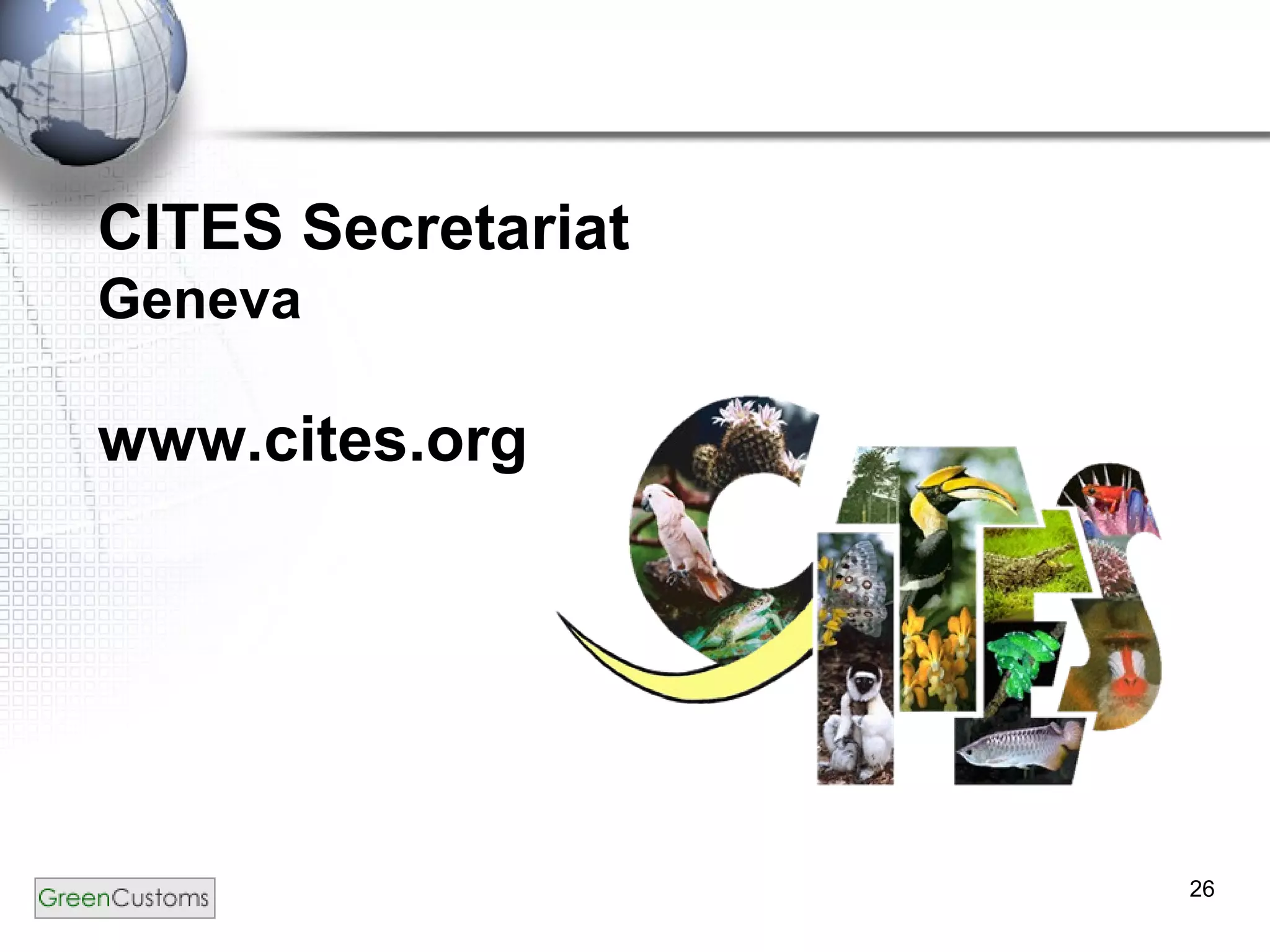 CITES-Wiki Identification Manual | PPT