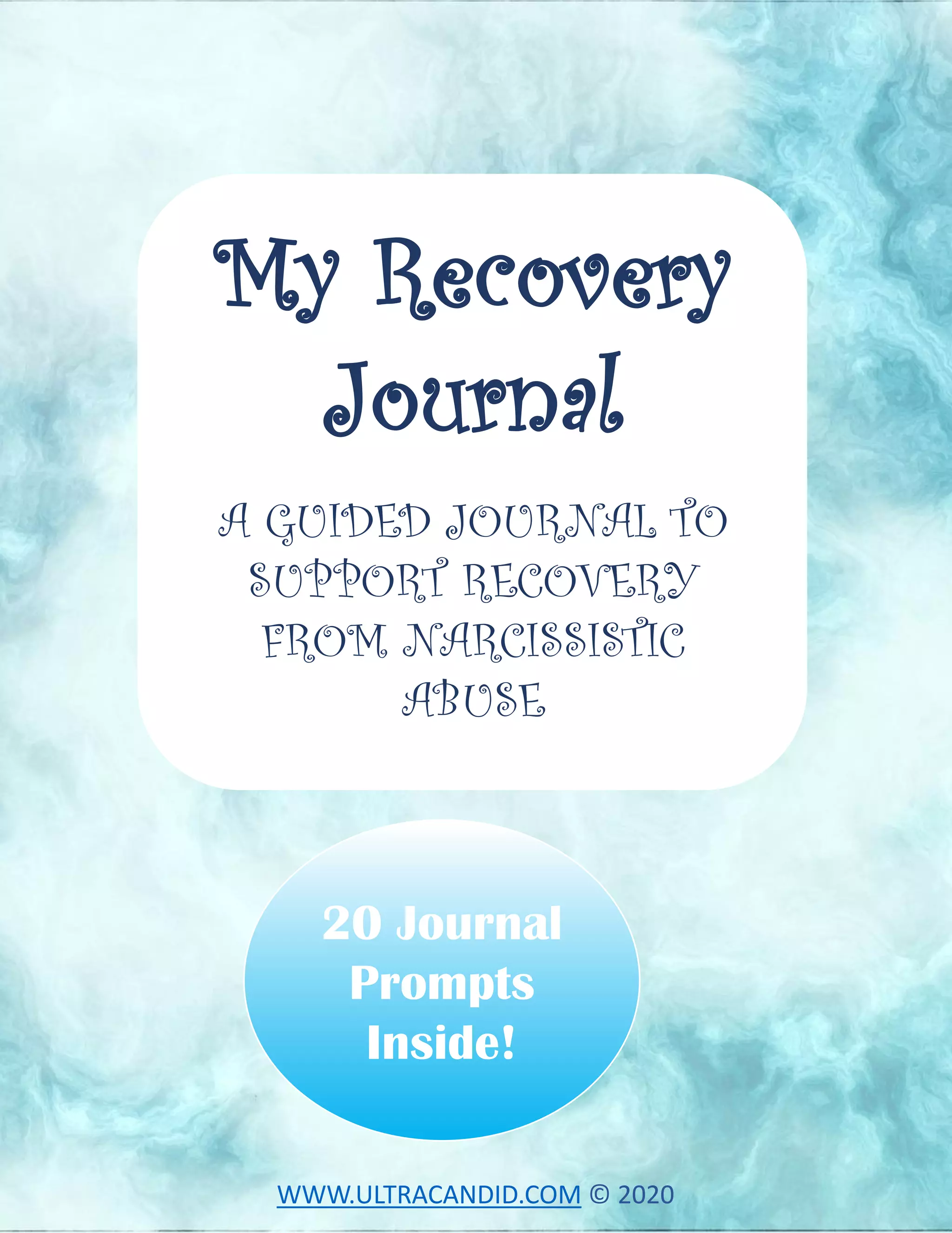 20 day recovery journal | PDF