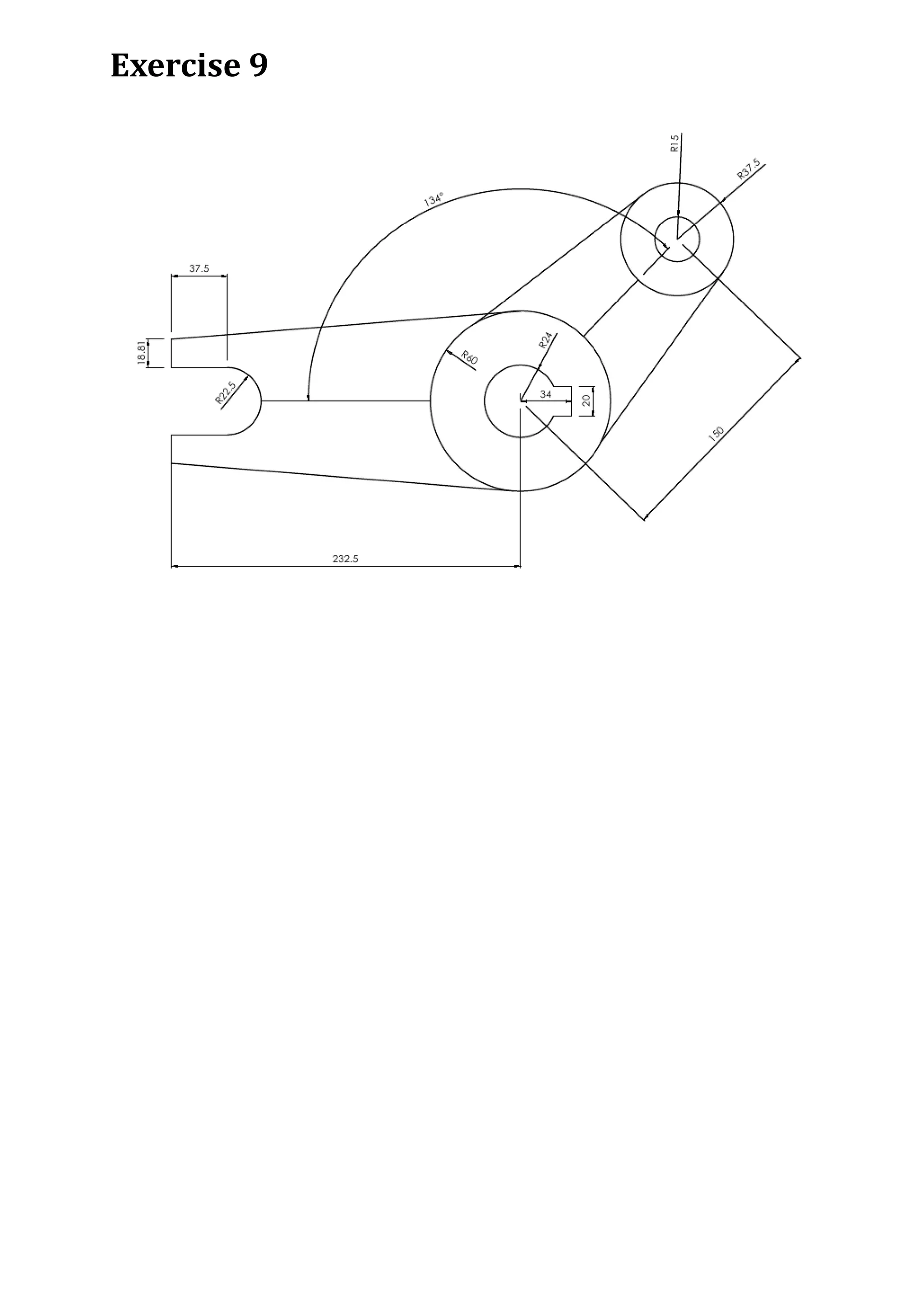 20 days-of-2d-cad-exercises-part-i | PDF