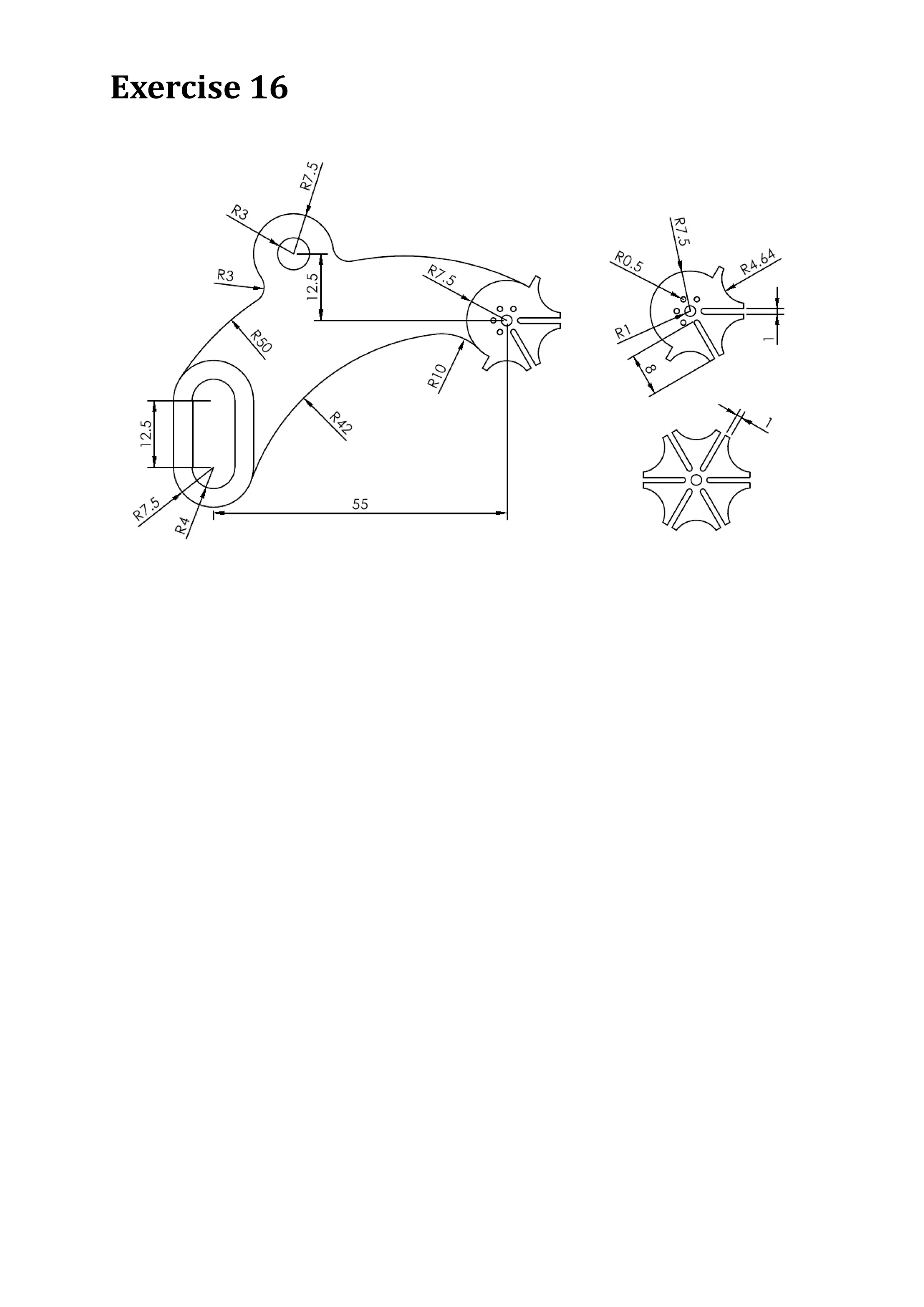 20 days-of-2d-cad-exercises-part-i | PDF