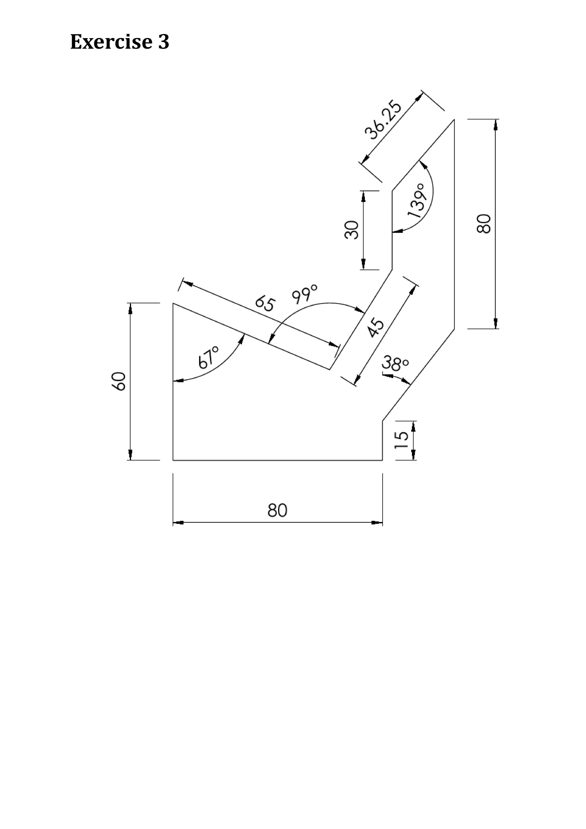 20 days-of-2d-cad-exercises-part-i | PDF