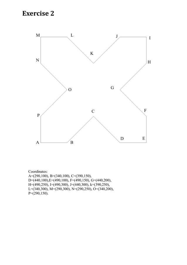 20 days-of-2d-cad-exercises-part-i | PDF