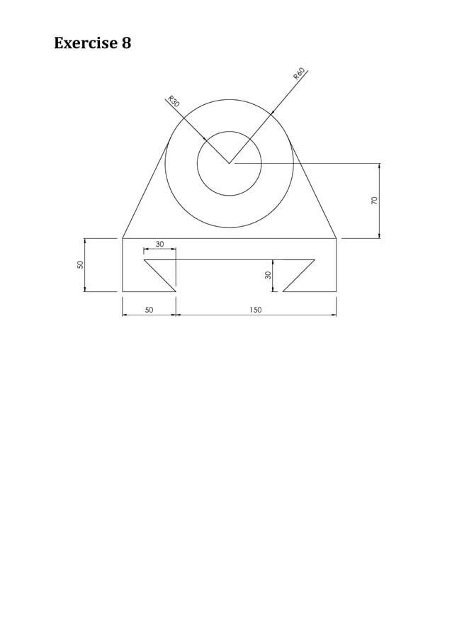 20 days-of-2d-cad-exercises-part-i | PDF