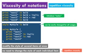 Design concerns for concrete syntax | PDF | Programming Languages | Computing