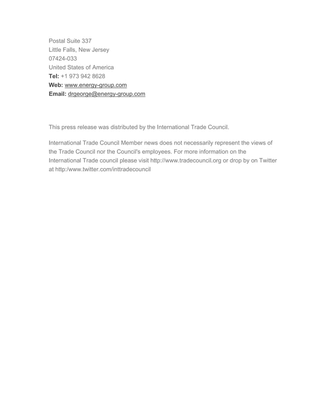 The Energy Group opens new location in Ethiopia | PDF