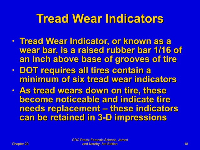 20 Forensic Science Powerpoint Chapter 20 Forensic Tire Impress | PPT ...