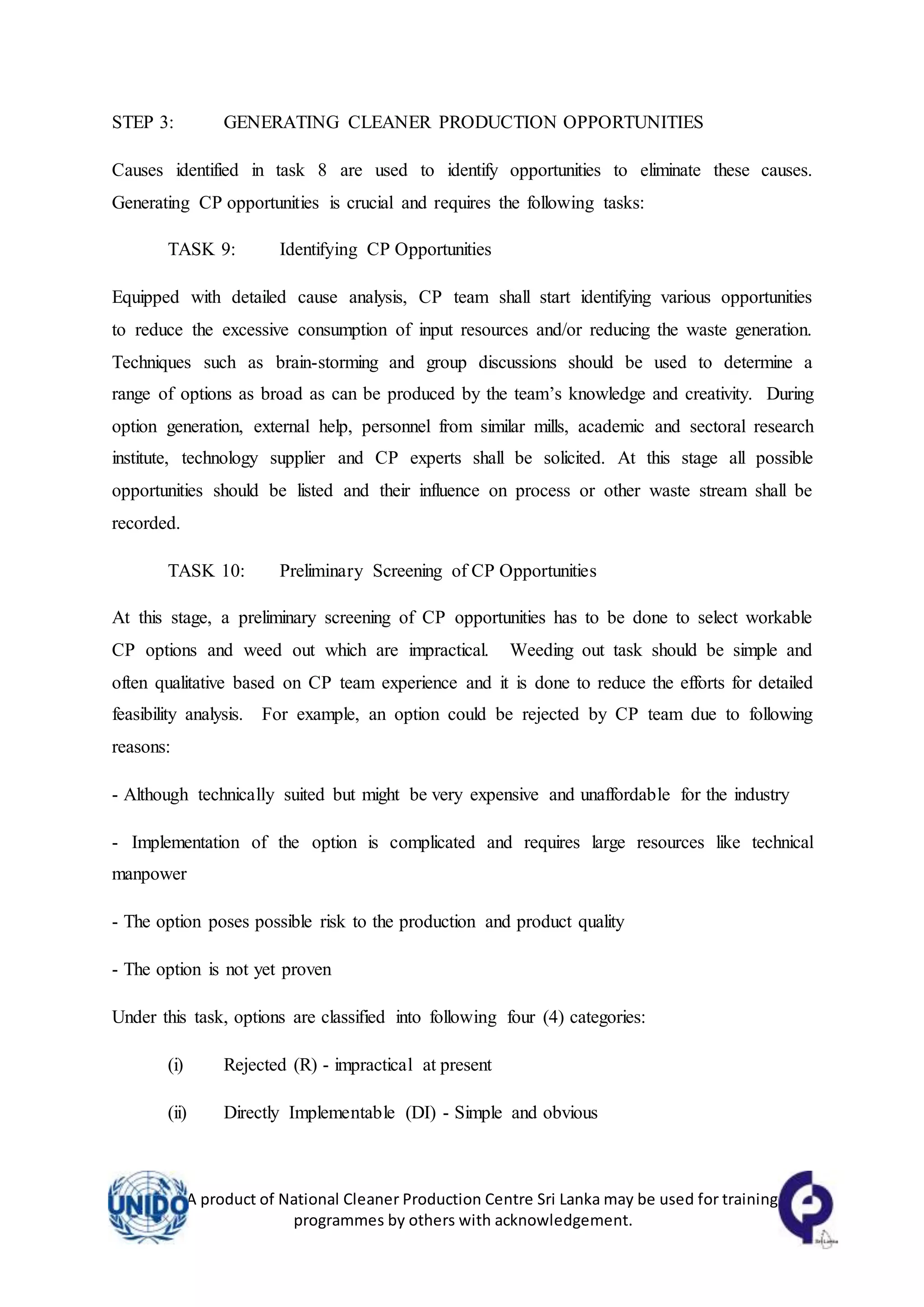 20 hand out on cp assessment methodology -samantha | DOCX