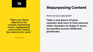 20 Ideas To Spark Your Content Creation | PDF