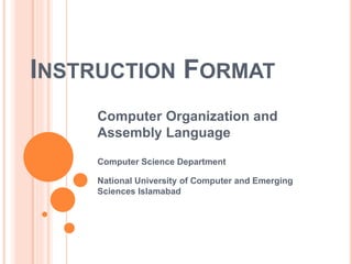 20-Instruction Format.ppt