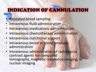 20 iv cannulation | PPTX