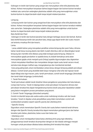 20 jasa hand boring tanah di bali | PDF