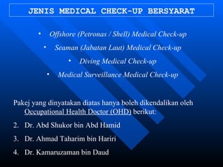 20.modul clinic medical check up 2011 | PPT