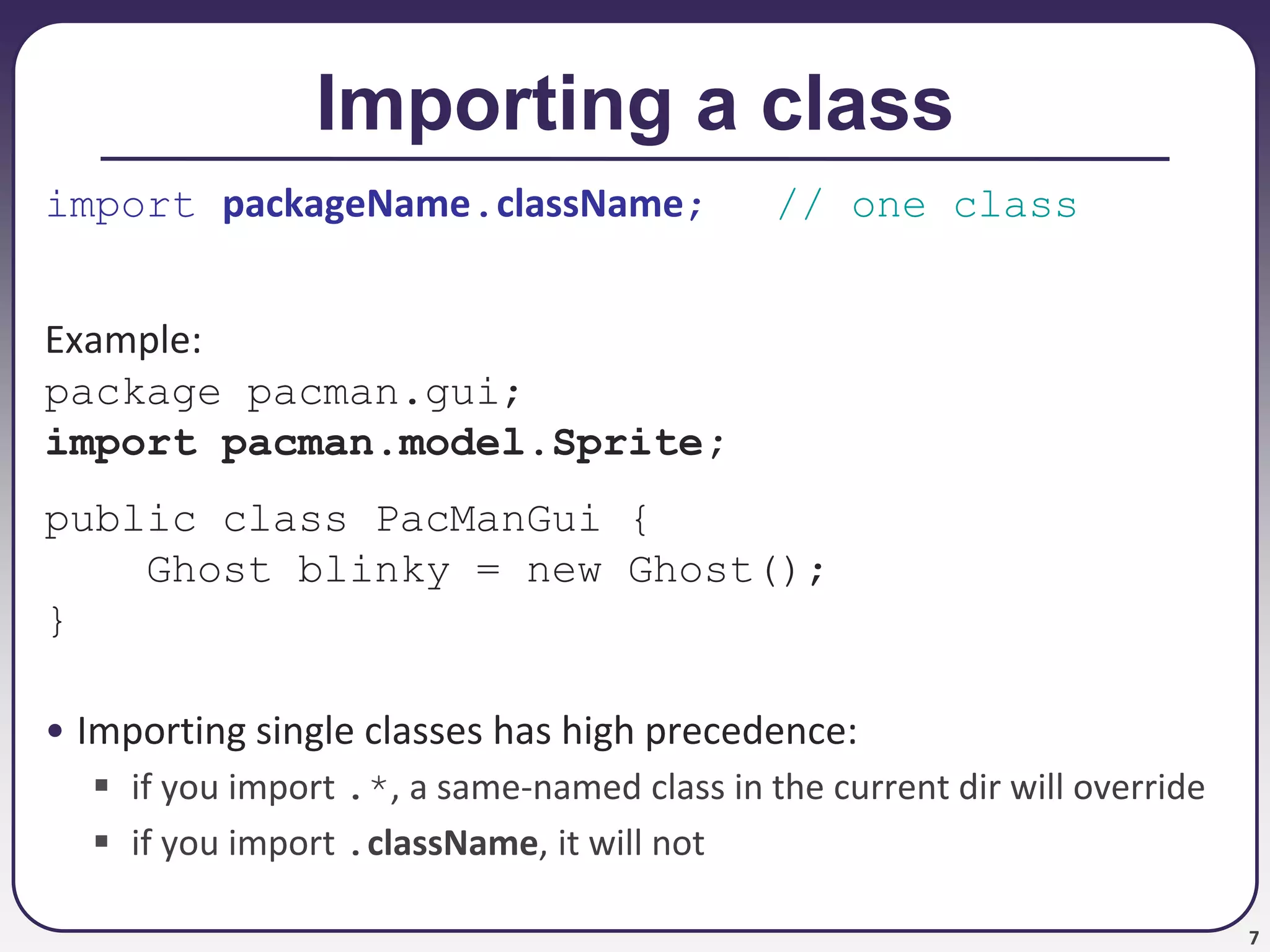 20-packages-jar.ppt | Programming Languages | Computing