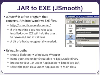 20-packages-jar.ppt | Programming Languages | Computing