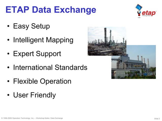 ETAP - pde gis - Data Exchange | PDF | Computing | Technology & Computing