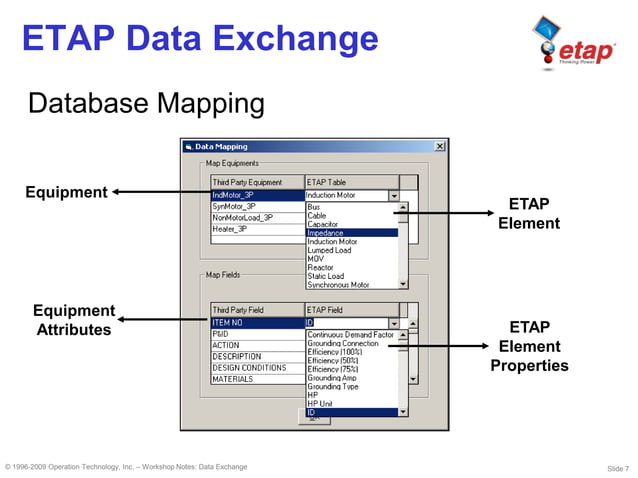 ETAP - pde gis - Data Exchange | PDF | Computing | Technology & Computing