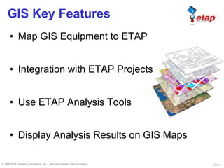 ETAP - pde gis - Data Exchange | PDF