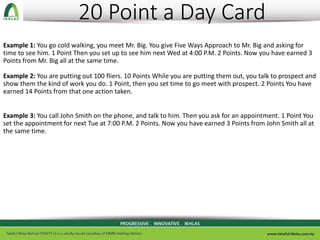 20 point a day card | PPTX