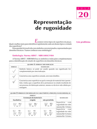 20.representação de rugosidade | PDF