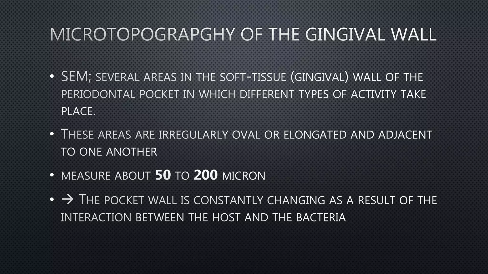 Carranza 2015, 12th edition, Chapter 20, The Periodontal Pocket | PPTX