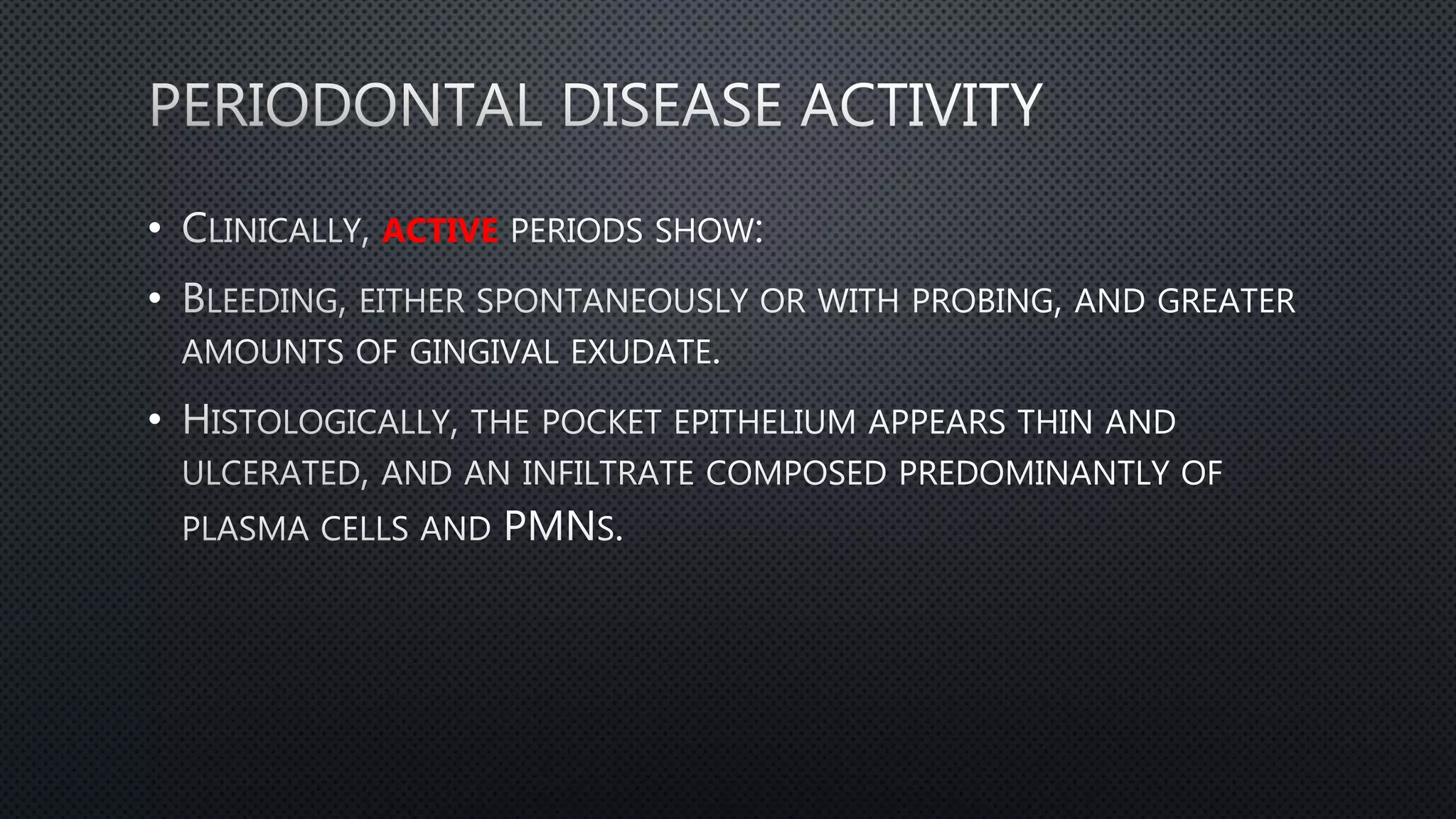 Carranza 2015, 12th edition, Chapter 20, The Periodontal Pocket | PPTX