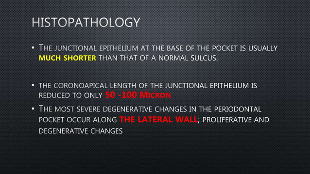 Carranza 2015, 12th edition, Chapter 20, The Periodontal Pocket | PPTX